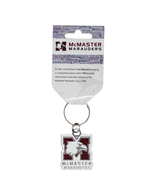 Marauders Enamel Keychain | McMaster Campus Store