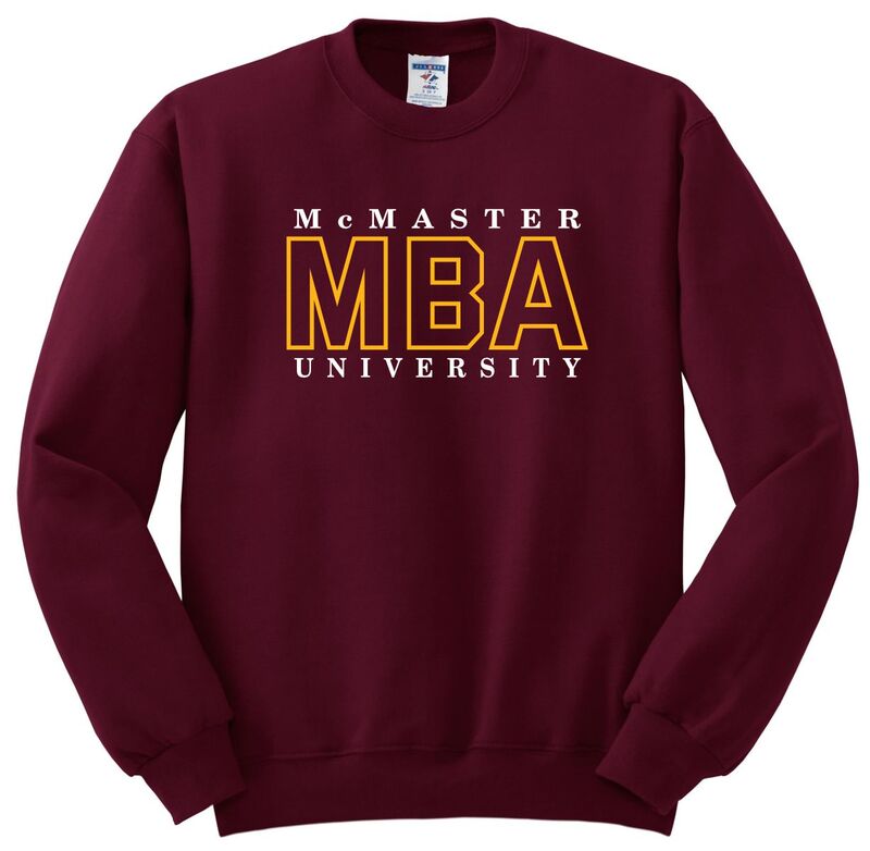 McMaster Mba Crewneck Sweatshirt | McMaster Campus Store